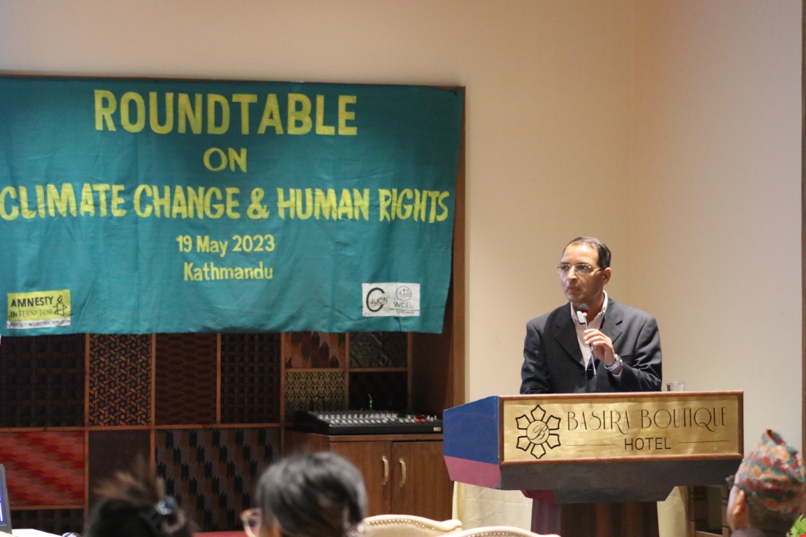 A Roundtable on Climate Change and Human Rights held by Amnesty Nepal ...